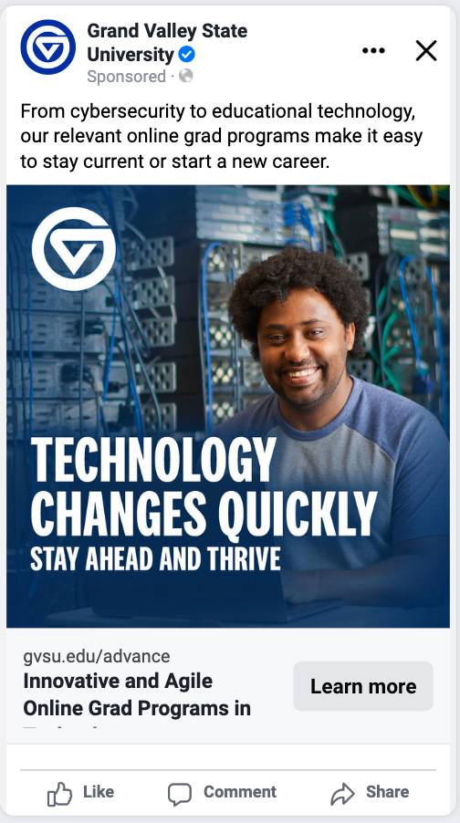 (Summer 2023) Graduate - Campaign Portfolio - Grand Valley State University